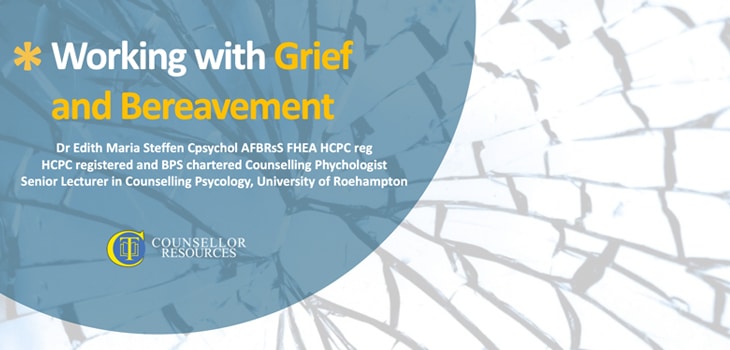 Working with Grief and Bereavement • Counselling Tutor
