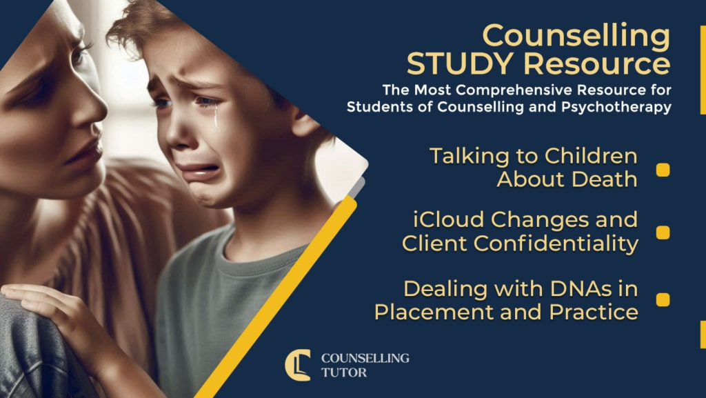 Talking to Children About Death • [Podcast for Student Counsellors]